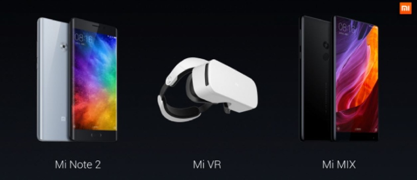 Novedades de Xiaomi: Mi Note 2, Mi VR y Mi Mix - ELSATE.com