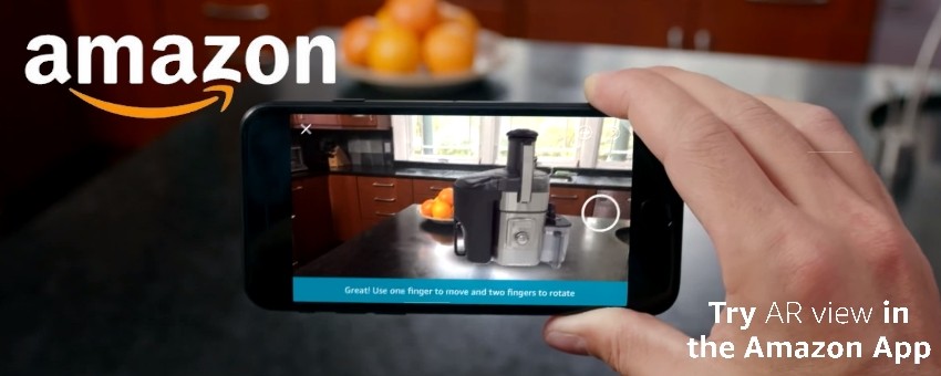 Amazon debuts its AR View augmented reality app - ELSATE.com