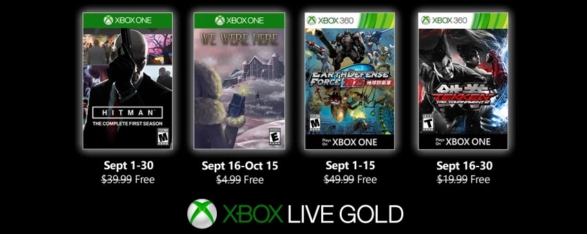 Xbox Live games with Gold subscription for September 2019 ELSATE