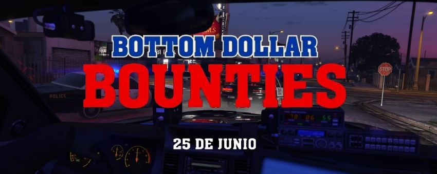 GTA Online: Bottom Dollar Bounties disponible el 25 de Junio - ELSATE.com