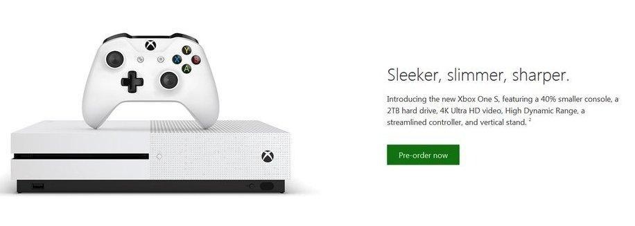 Nueva Xbox One S 2TB será presentada en el E3 - ELSATE.com