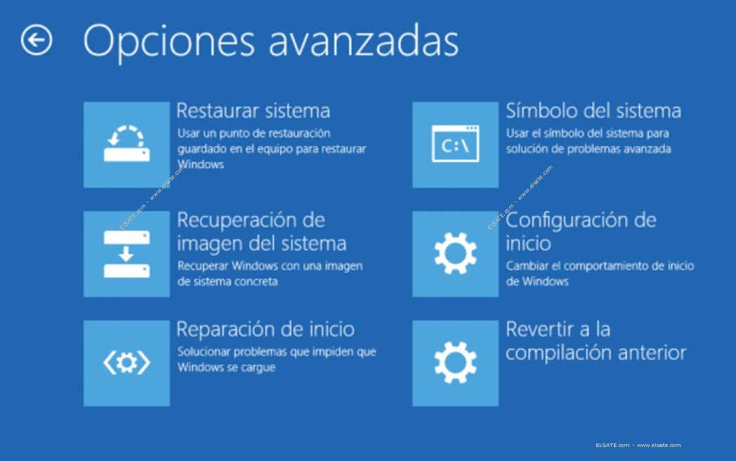 Arrancar en modo seguro en Windows 10 - ELSATE.com