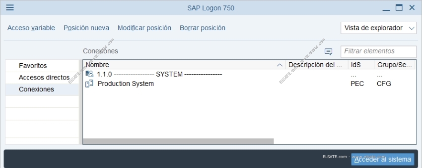 SAP - Usar el punto del teclado numérico como decimal - ELSATE.com