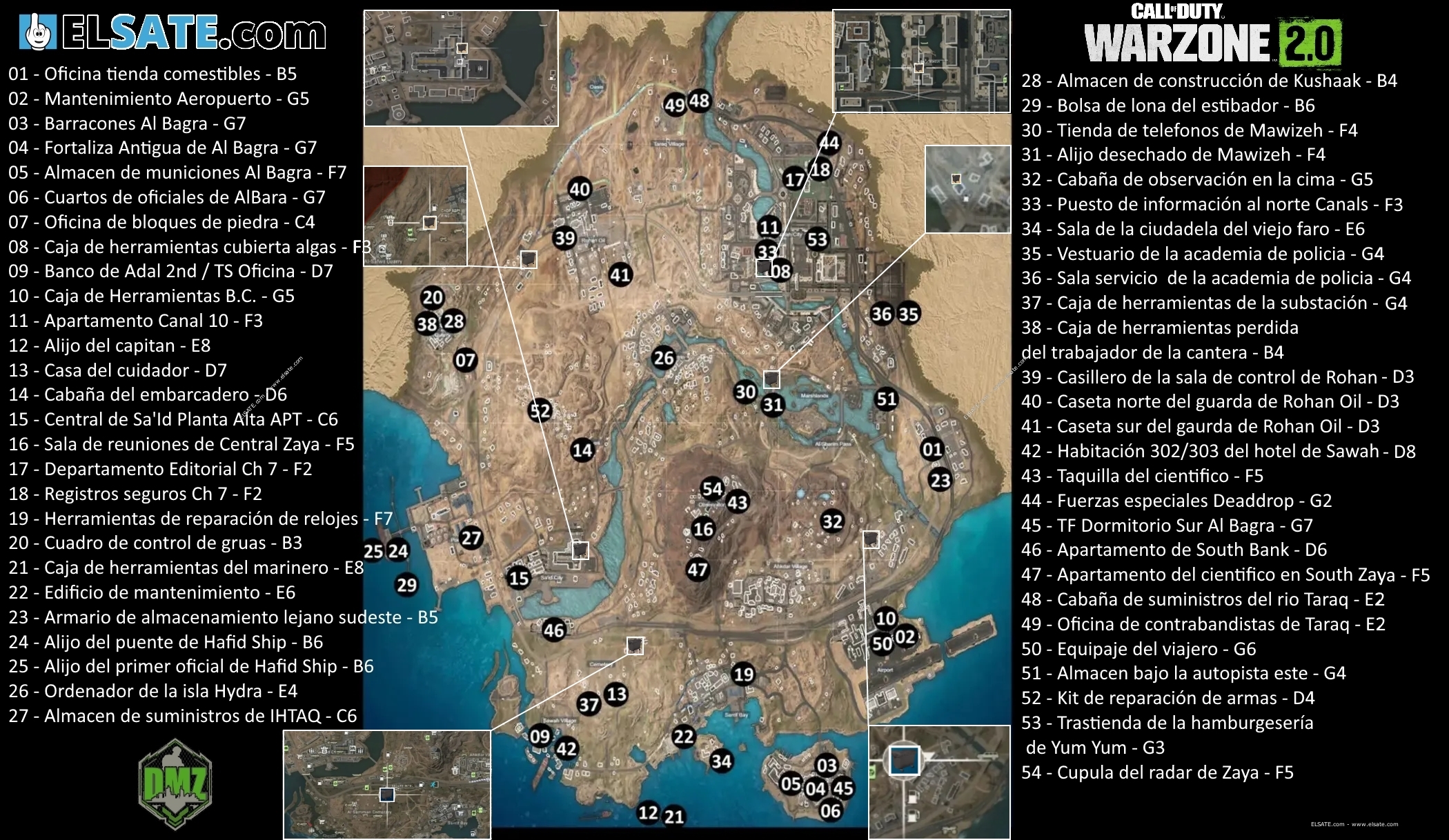 Call Of Duty Warzone 2 0 Dmz Mapa De Llaves