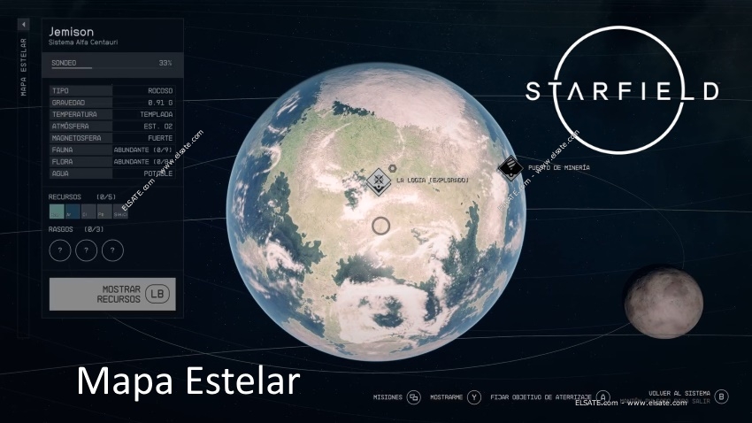 ¿Cómo acceder al mapa estelar en Starfield? - ELSATE.com